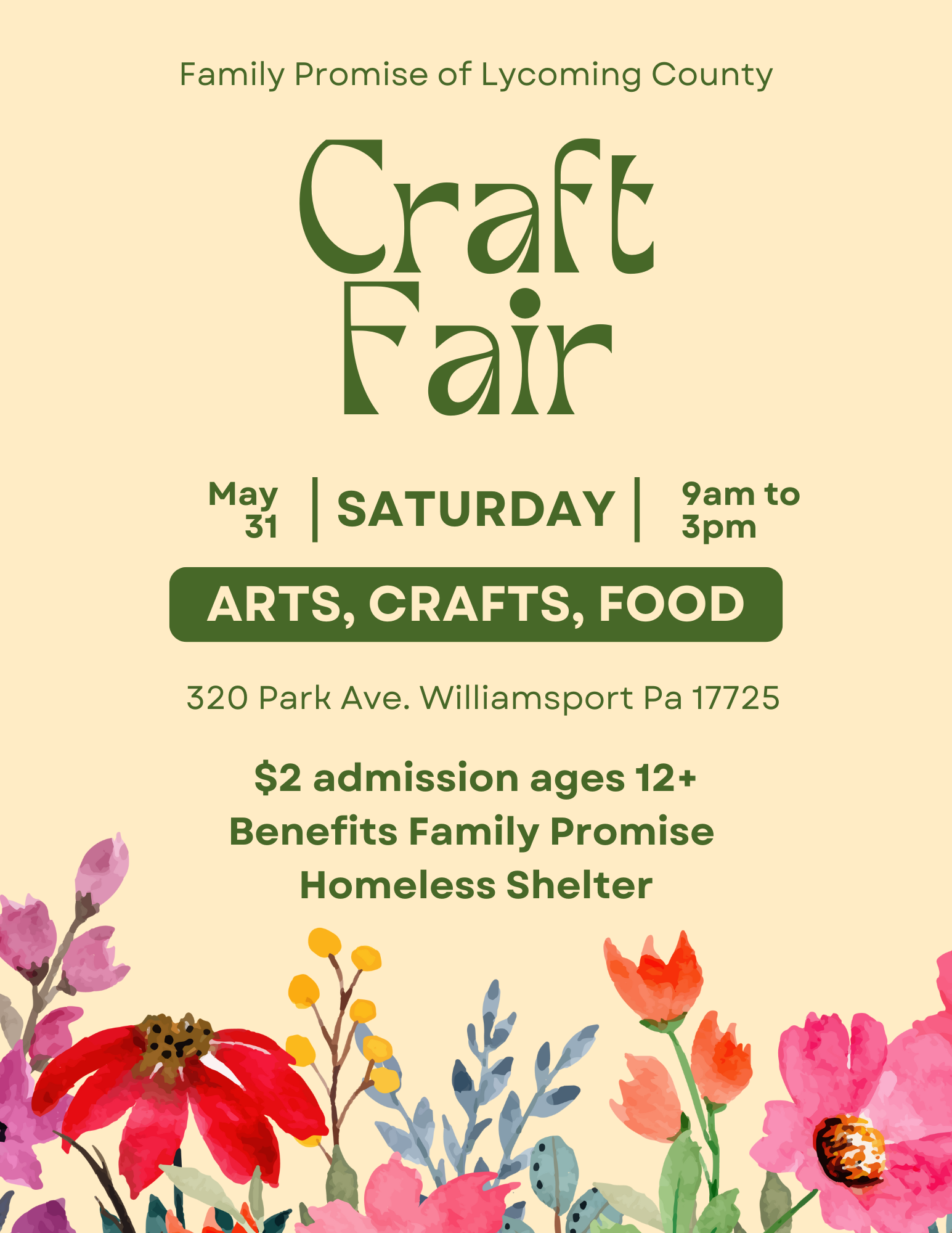 Spring Craft Fair - Family Promise of Lycoming County